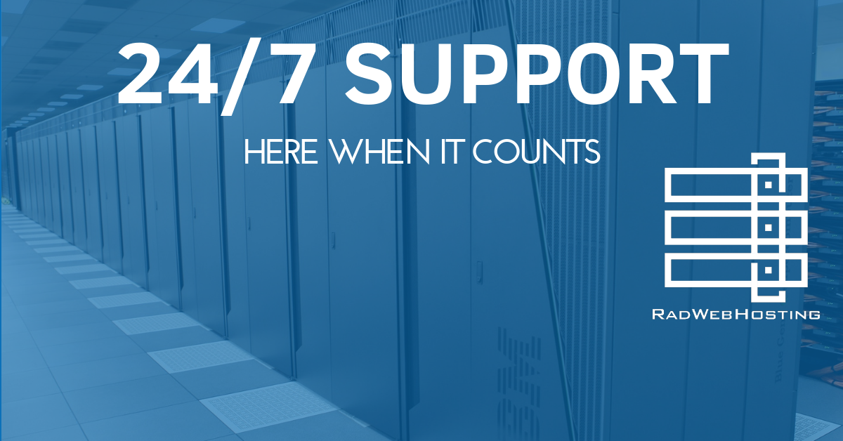 Get Support | Rad Web Hosting