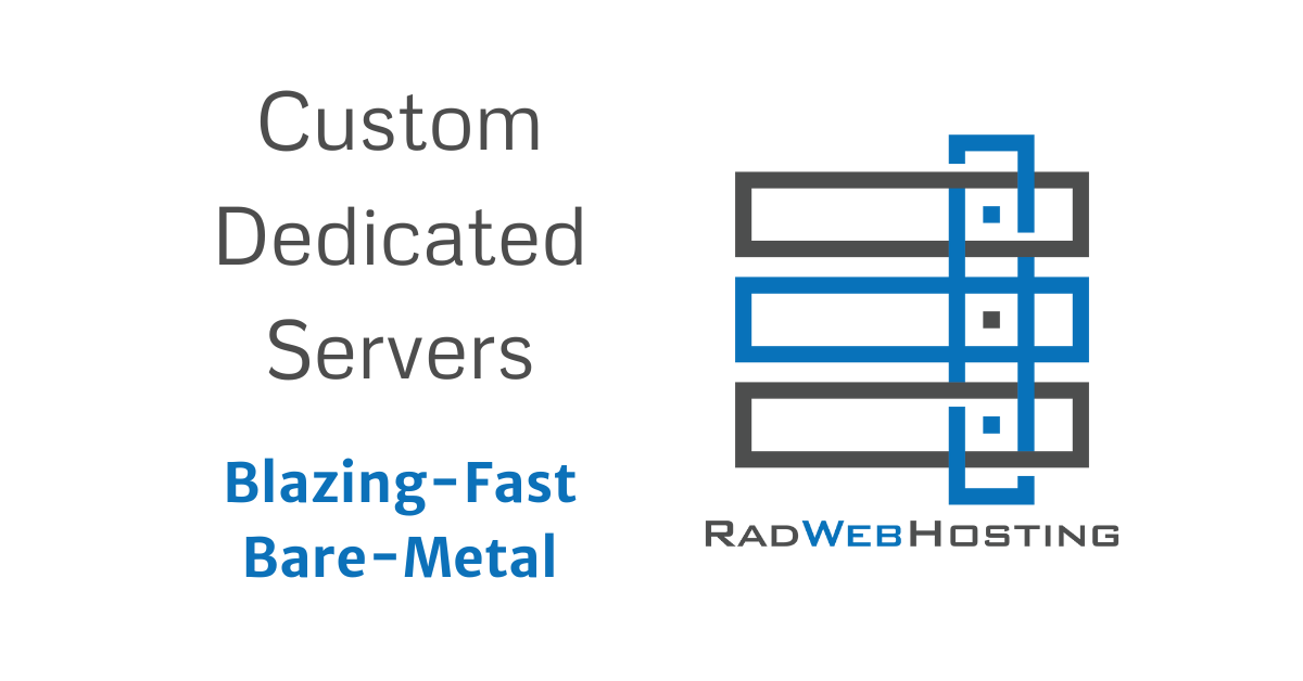 Custom Dedicated Server Hosting | Enterprise Network
