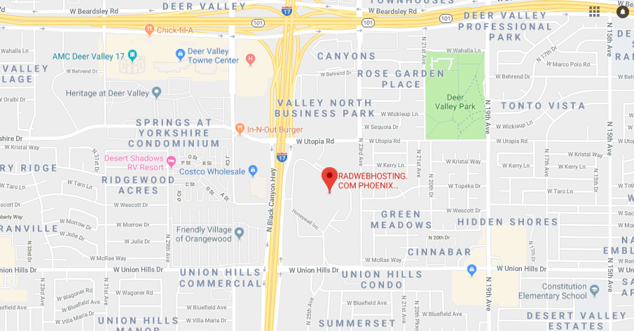 Secure Tier 3+ Phoenix Data Center | RAD WEB HOSTING